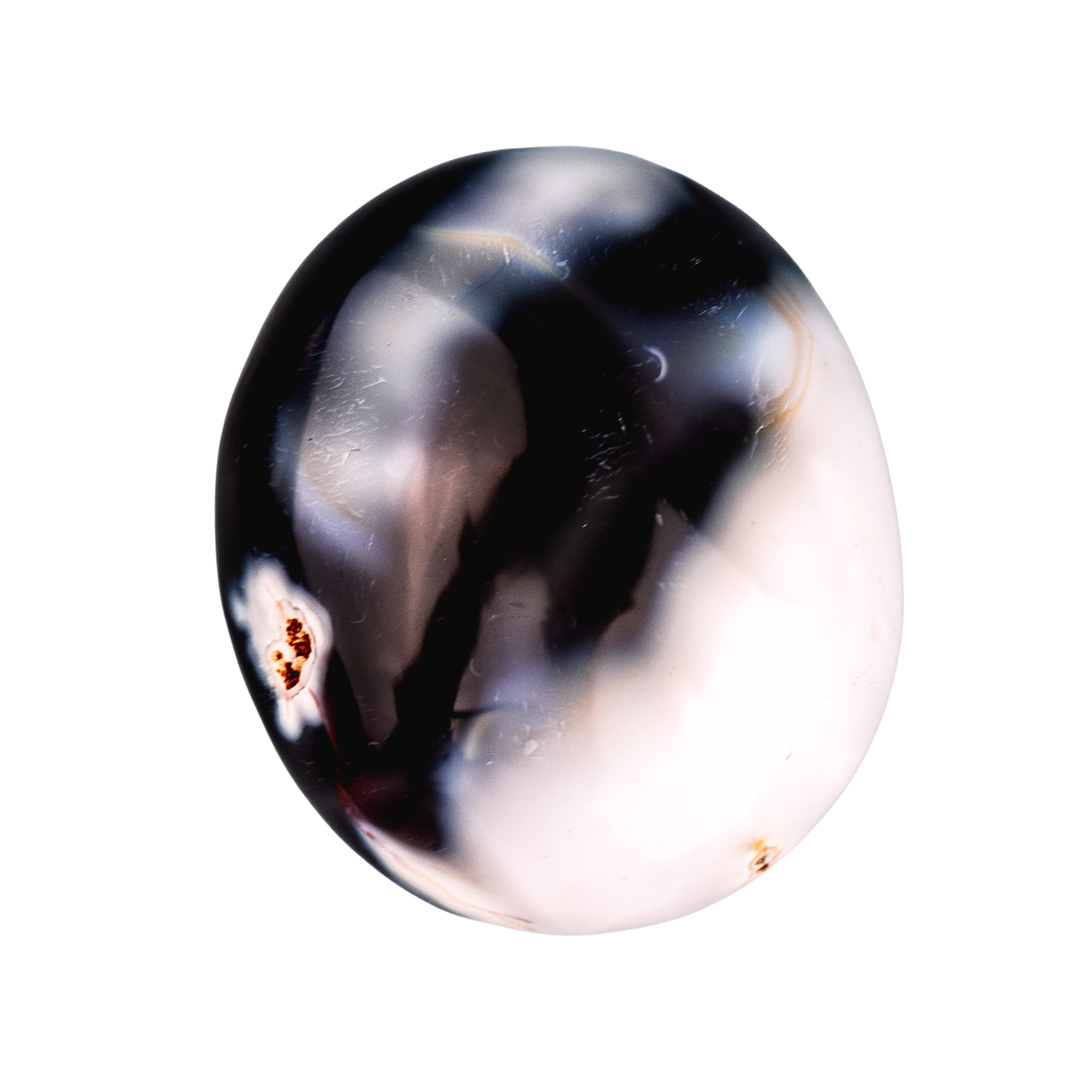 Orca Agate Touchstone | Shop Blue Orca Agate Touchstones – Energy Muse