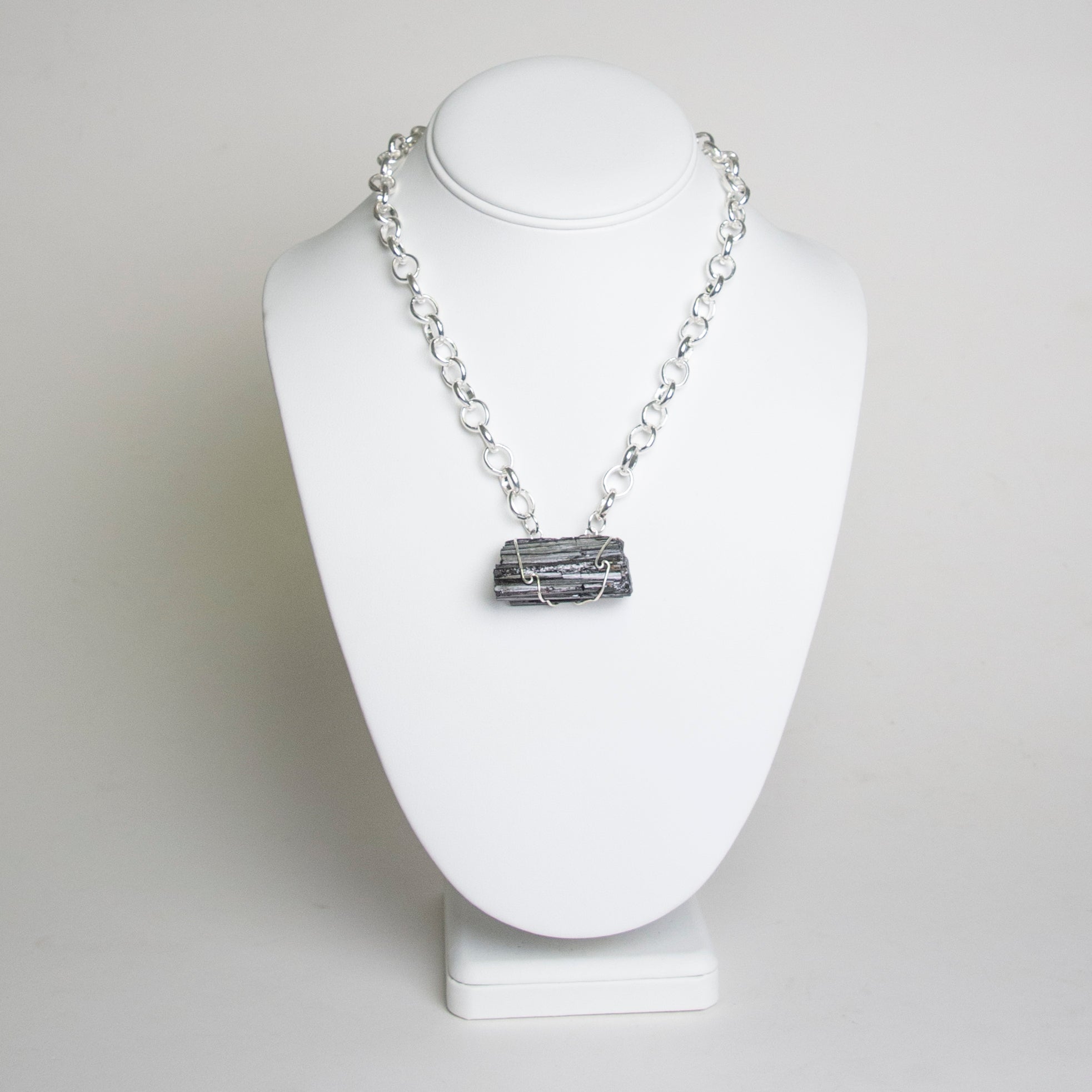 Black tourmaline Necklace – Energy Muse