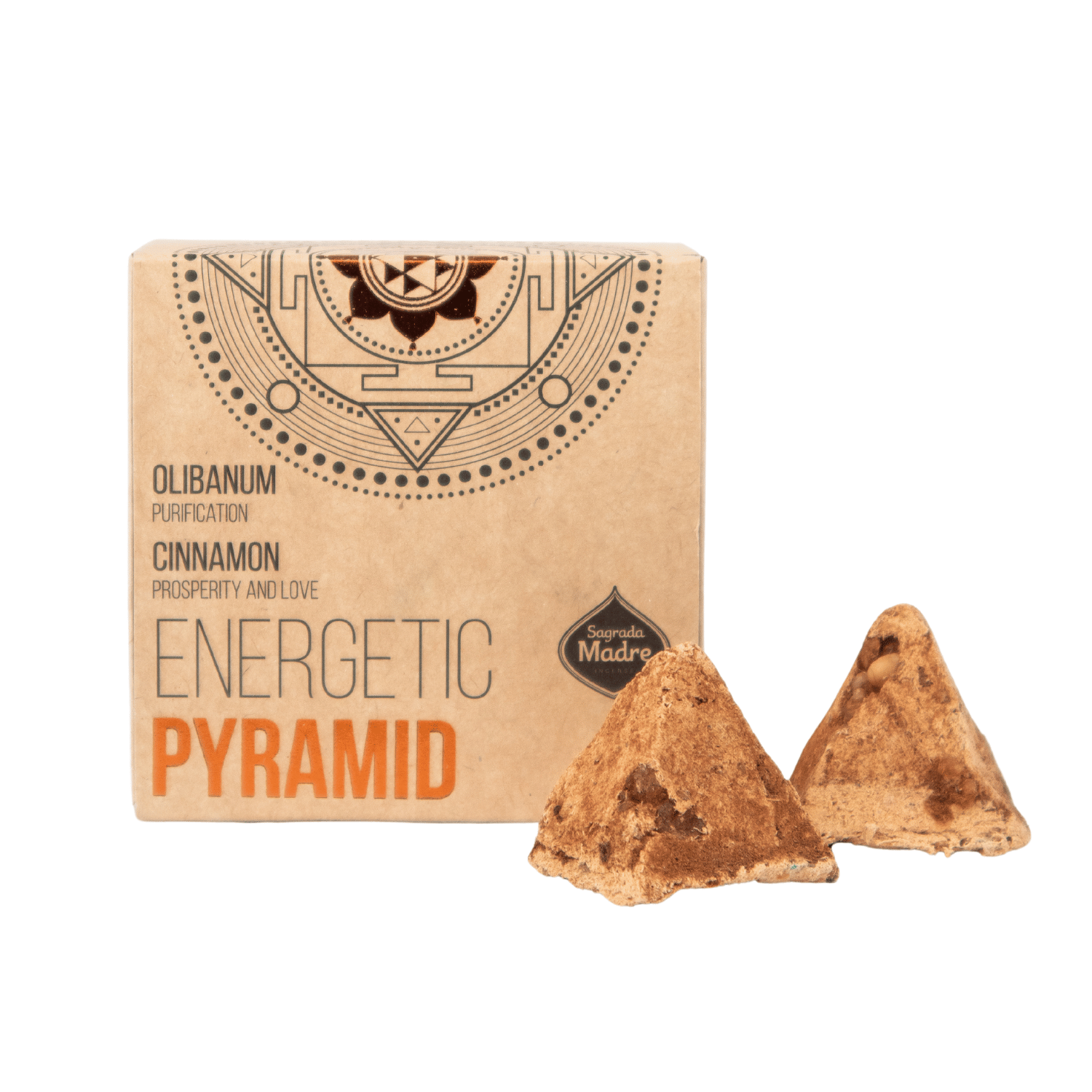 Energetic Pyramid Incense | Olibanum and Cinnamon Wealth Incense ...