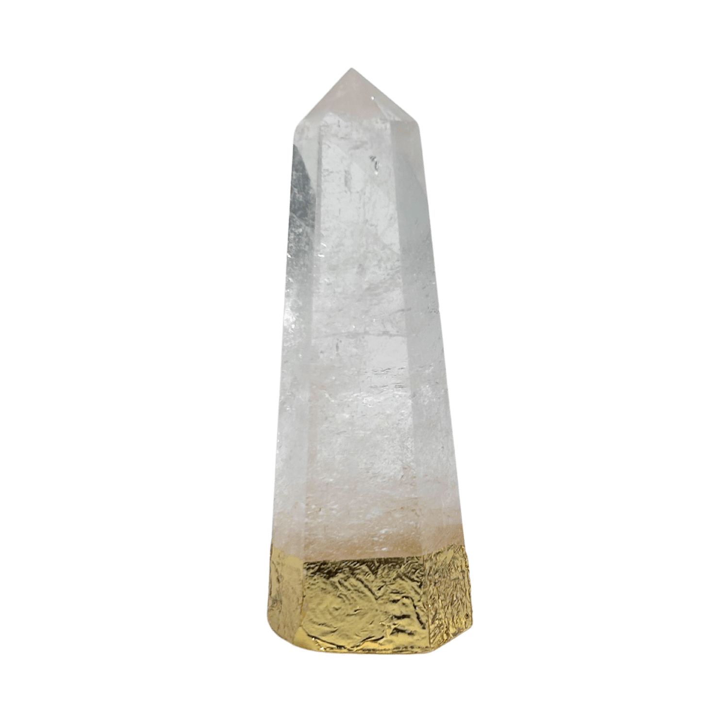 Gold-Dipped Clear Quartz Generator (Free Gift) – Energy Muse