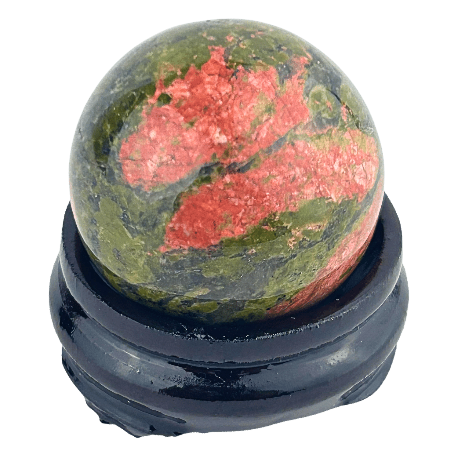 Unakite Sphere w/ stand #149 – Energy Muse