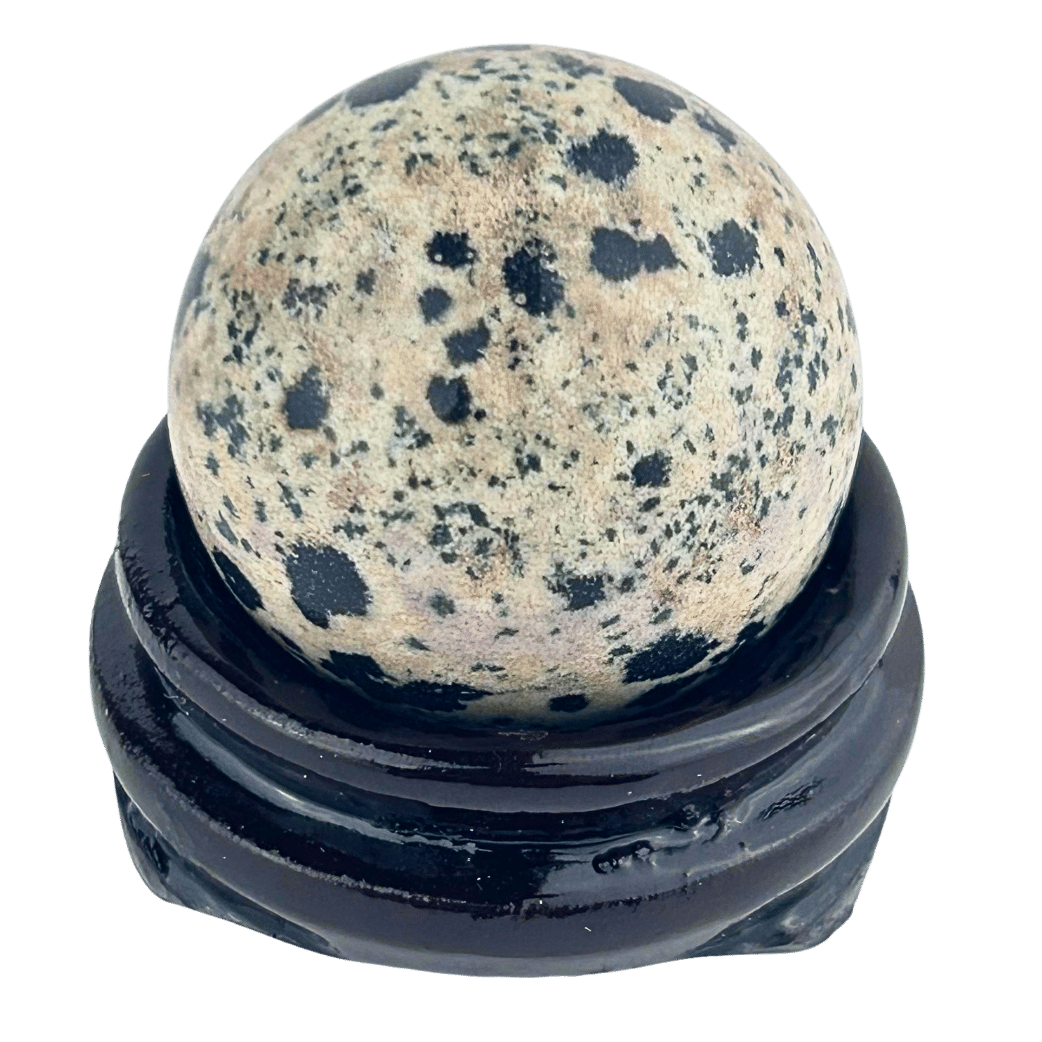 Dalmation Jasper Sphere w/ stand #150 – Energy Muse