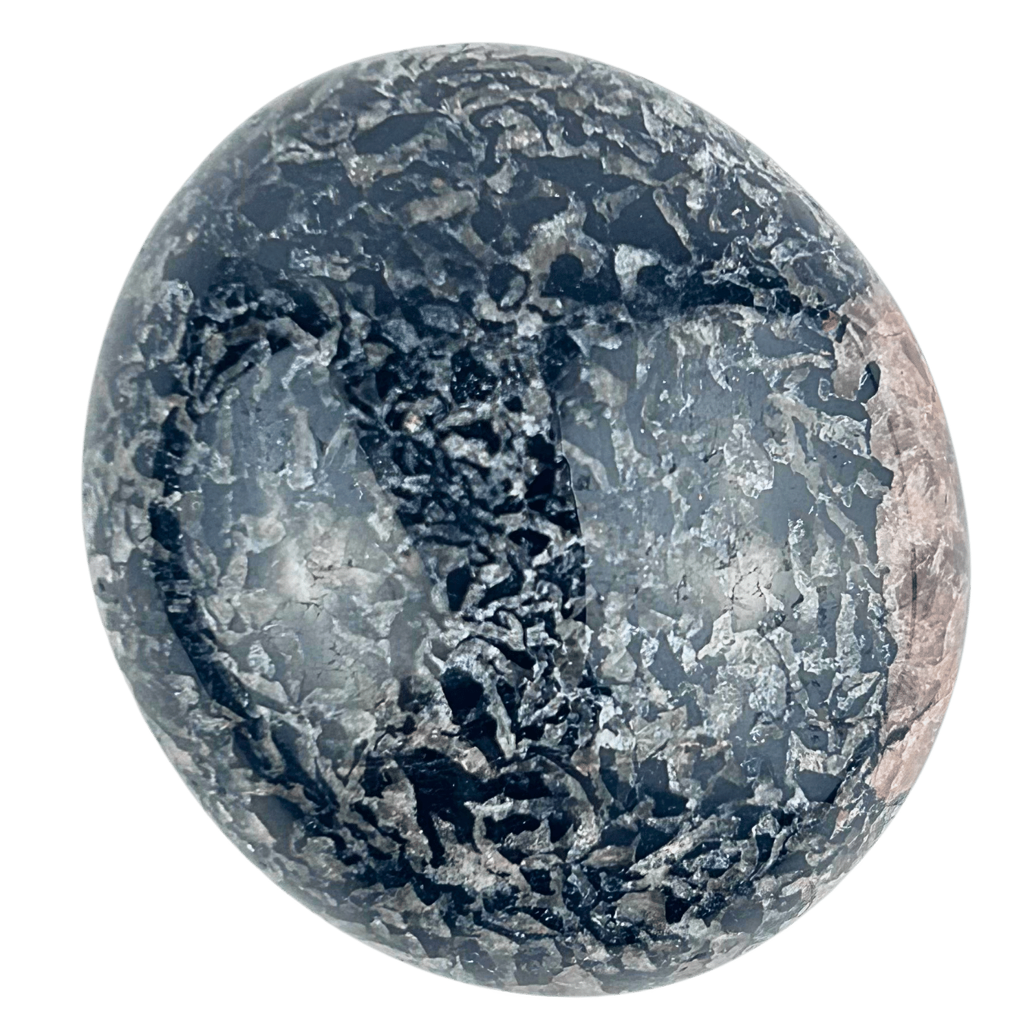 Graphic Tourmaline Touchstone #255 – Energy Muse