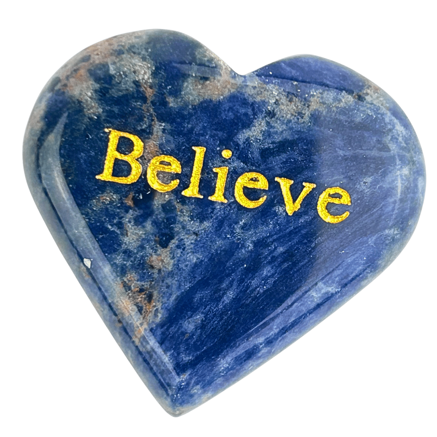 Sodalite "Believe" Heart #266 – Energy Muse