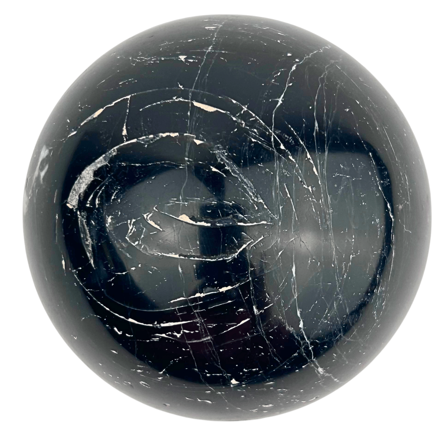 Black Tourmaline Sphere #310 – Energy Muse