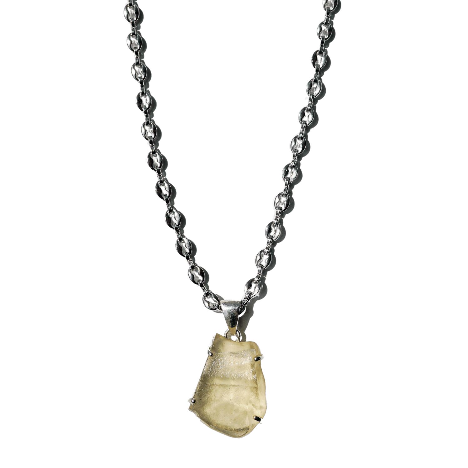 Libyan Gold Tektite Necklace | The Solar Beacon – Crystal for Power ...