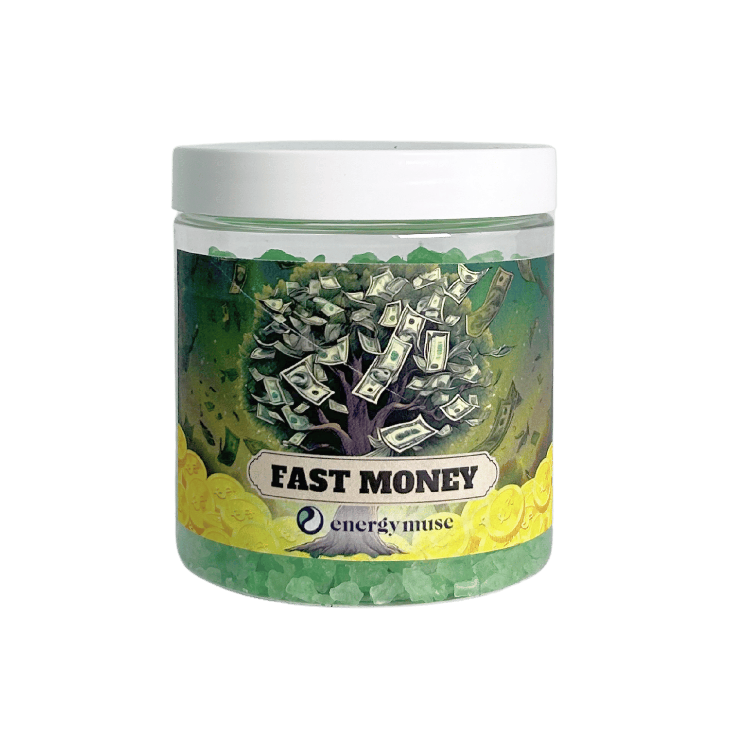 Fast Money Bath Salts | Shop Money Magic Bath Salts from Energy Muse