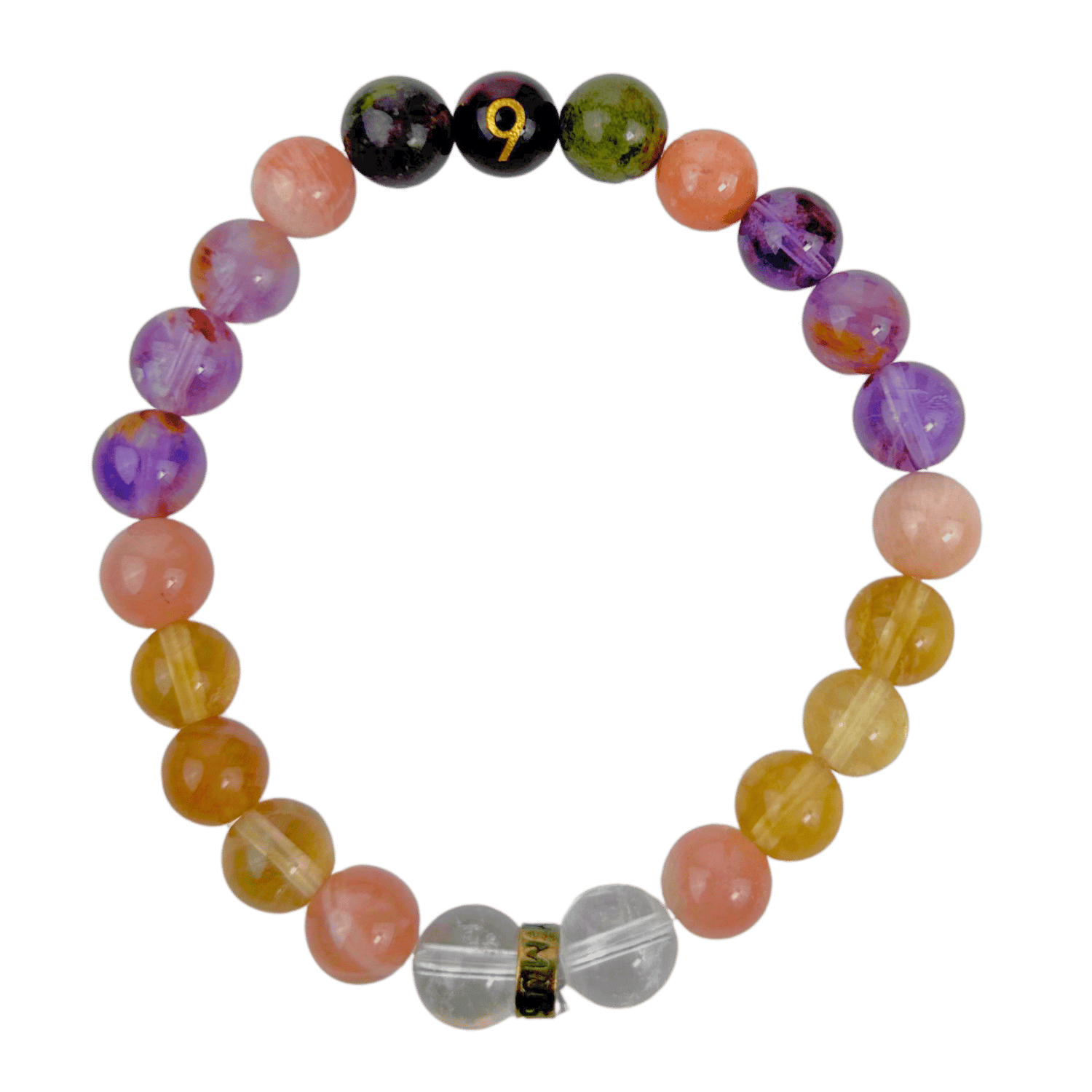 Number 9 Bracelet for 2025 | Numerology-Inspired Crystal Bracelet ...