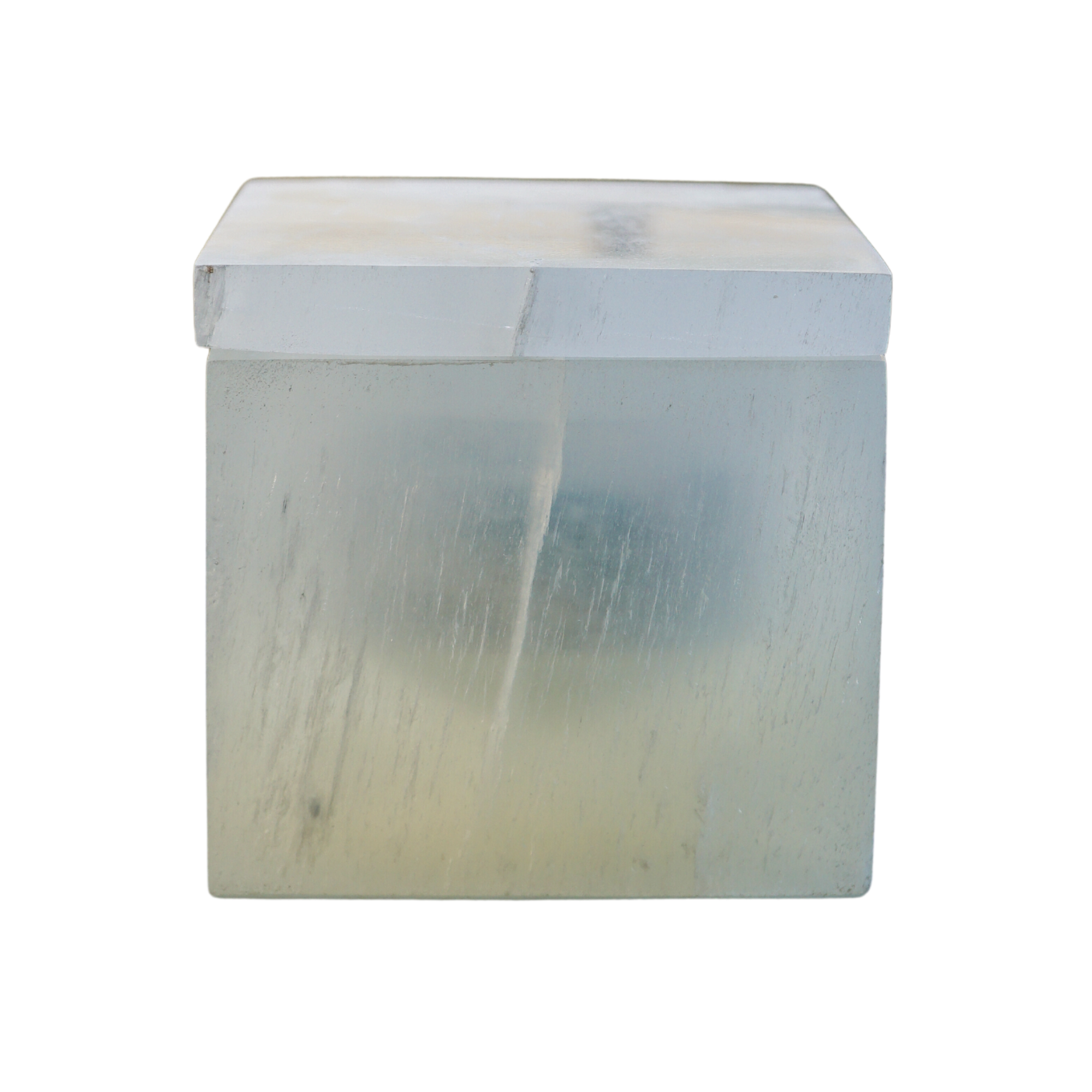 Selenite Square Box – Energy Muse