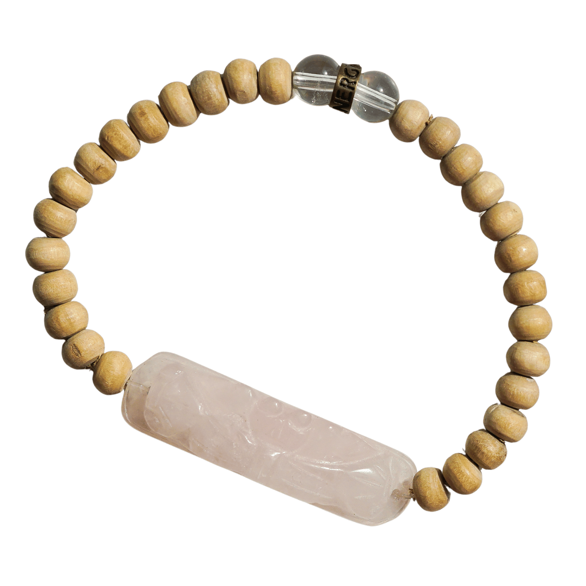 Rose Quartz Plaque Bracelet (Free Gift) – Energy Muse