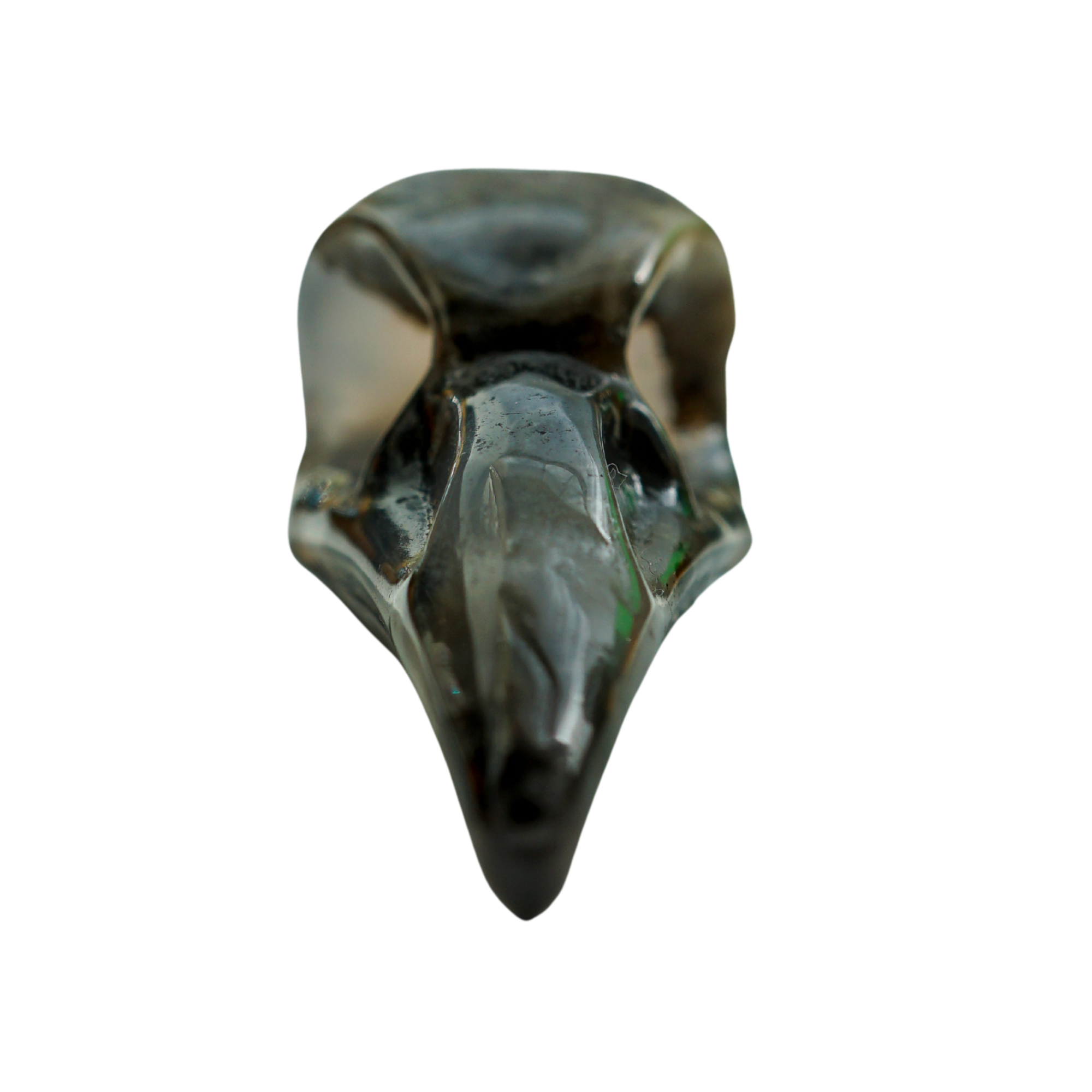 Volcanic Agate Raven Head | Crystal for Transformation, Vision ...