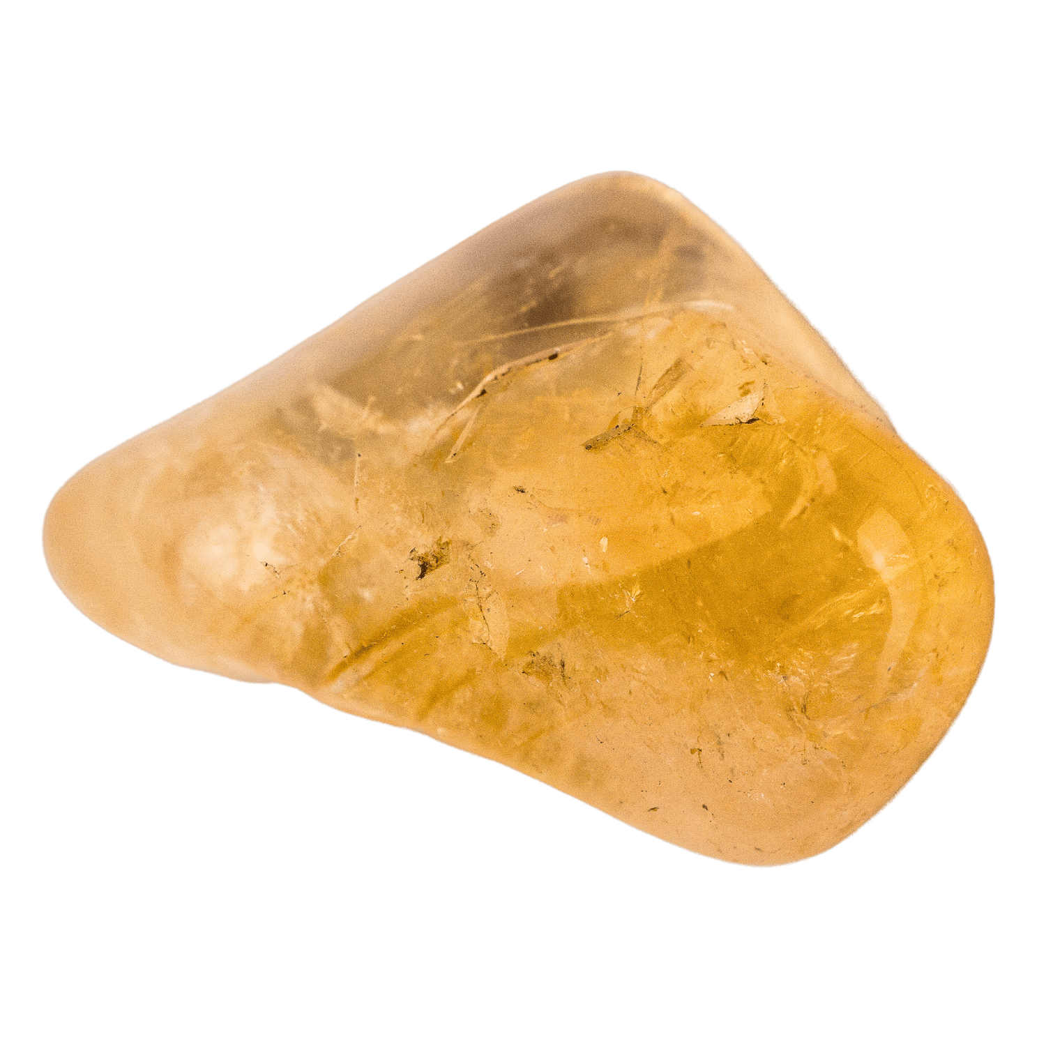 Rare African Citrine Stone | Natural Citrine Tumbled Stones – Energy Muse