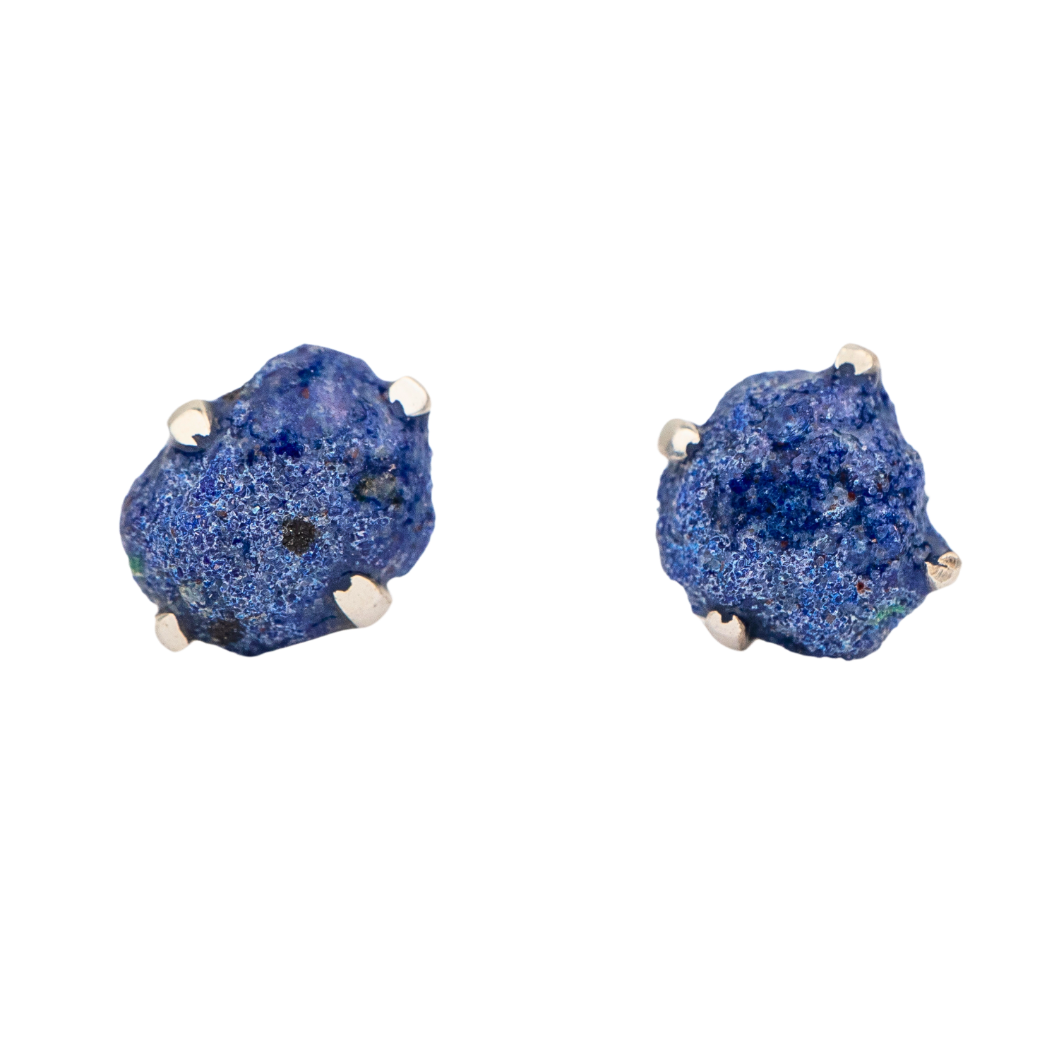 Azurite Crystal Earrings | Shop Energy Muse's Azurite Malachite Earrings