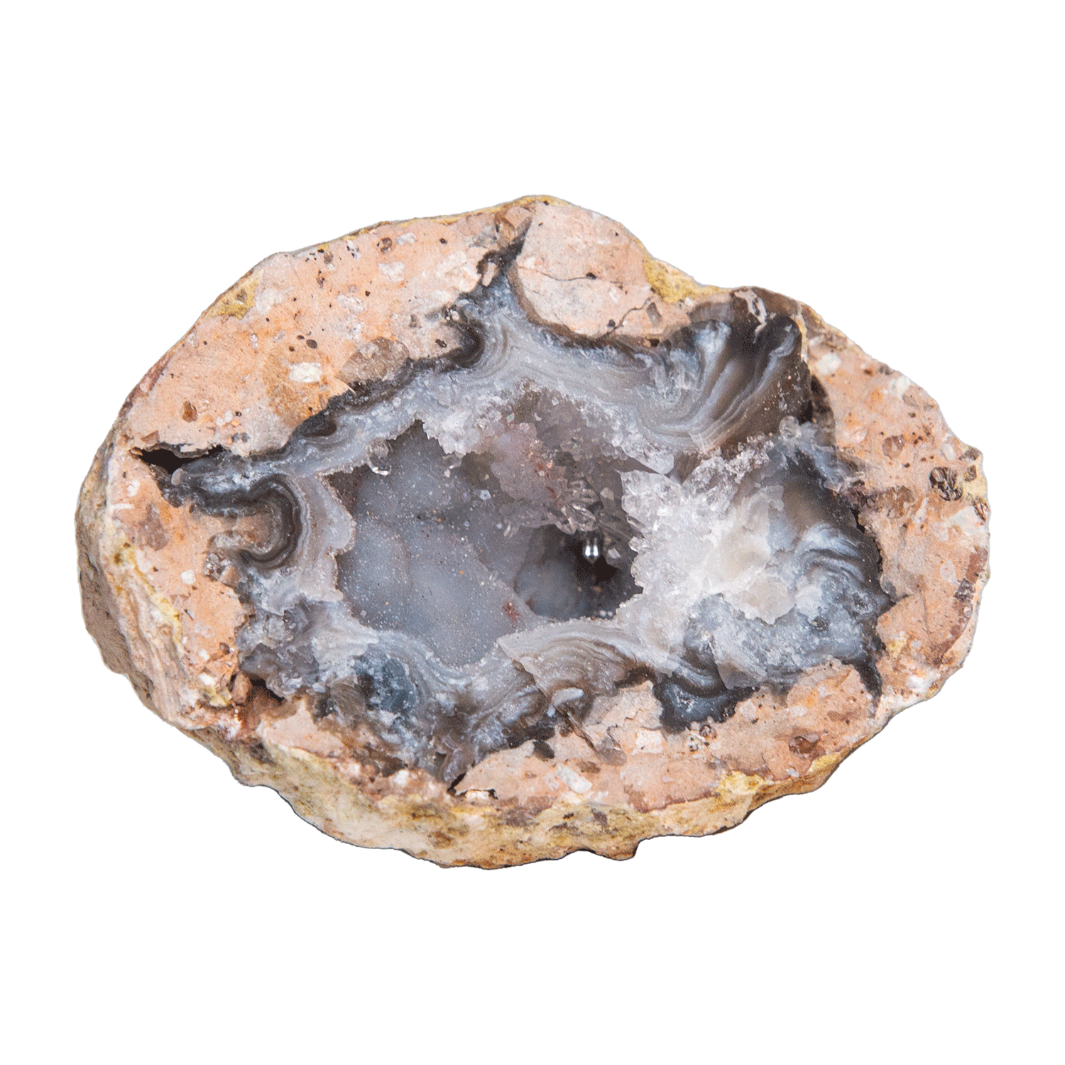 Blue Chalcedony Geode | Shop Chalcedony Geodes at Energy Muse