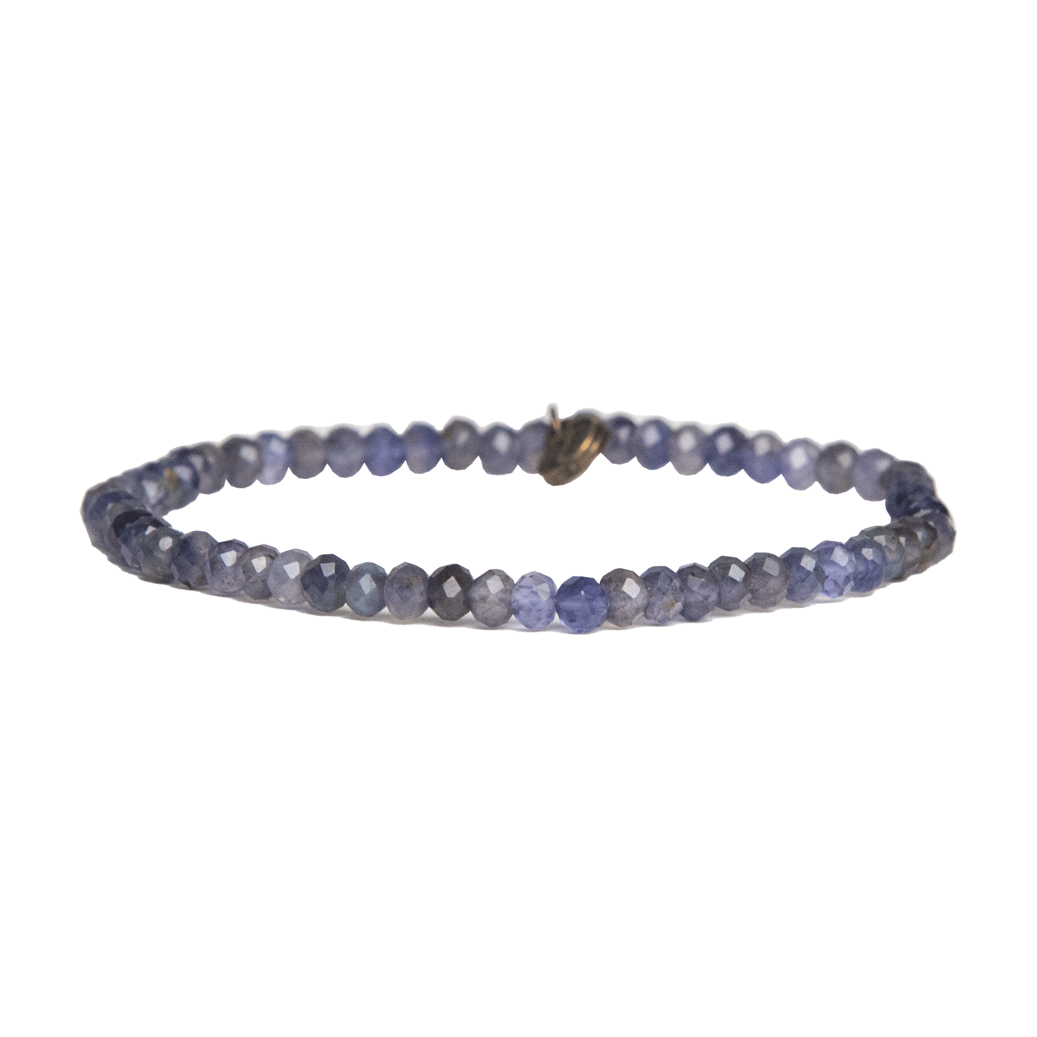 Iolite Mini Gemstone Bracelet | Shop Iolite Jewelry at Energy Muse