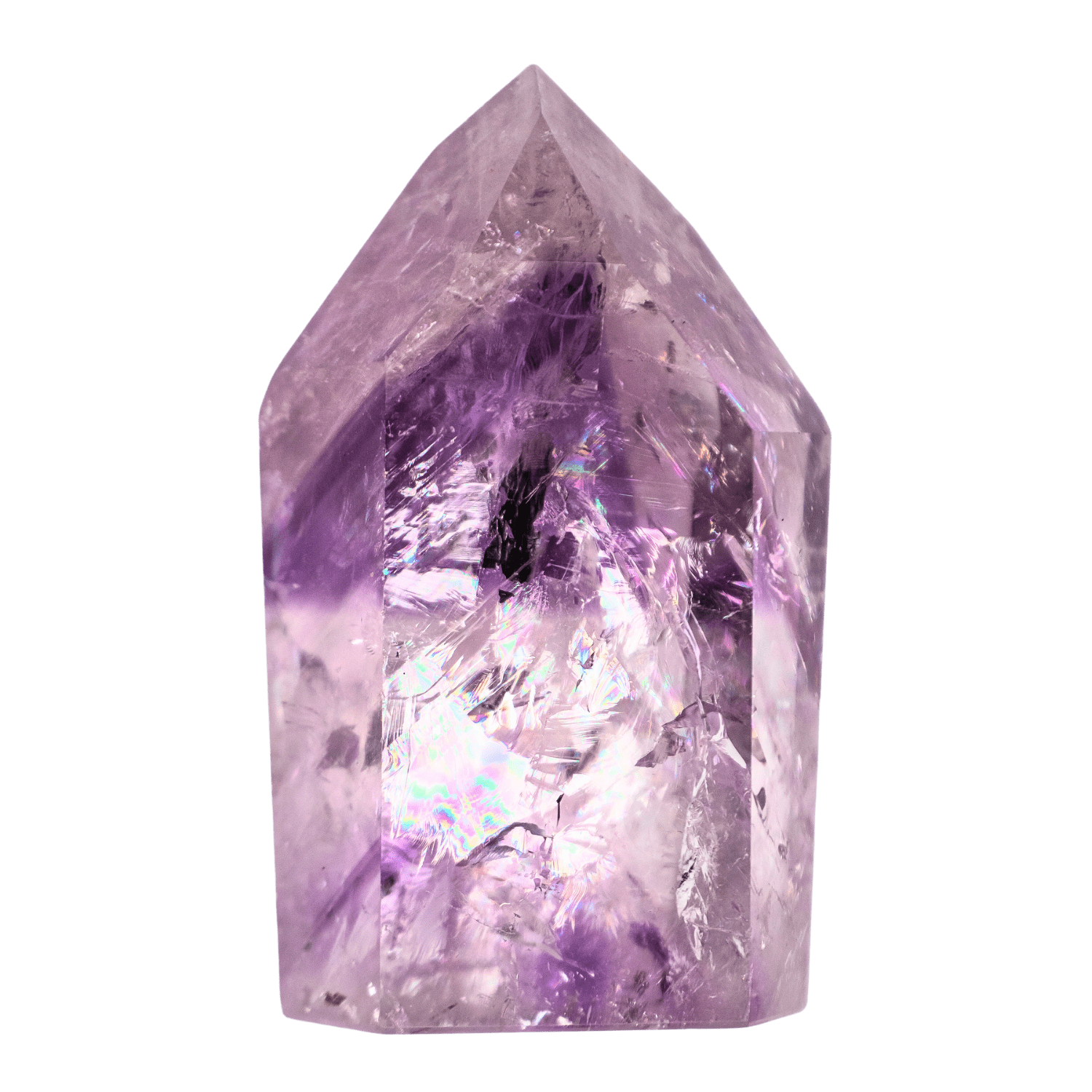 Amethyst Phantom Quartz Point | Shop Phantom Crystals – Energy Muse