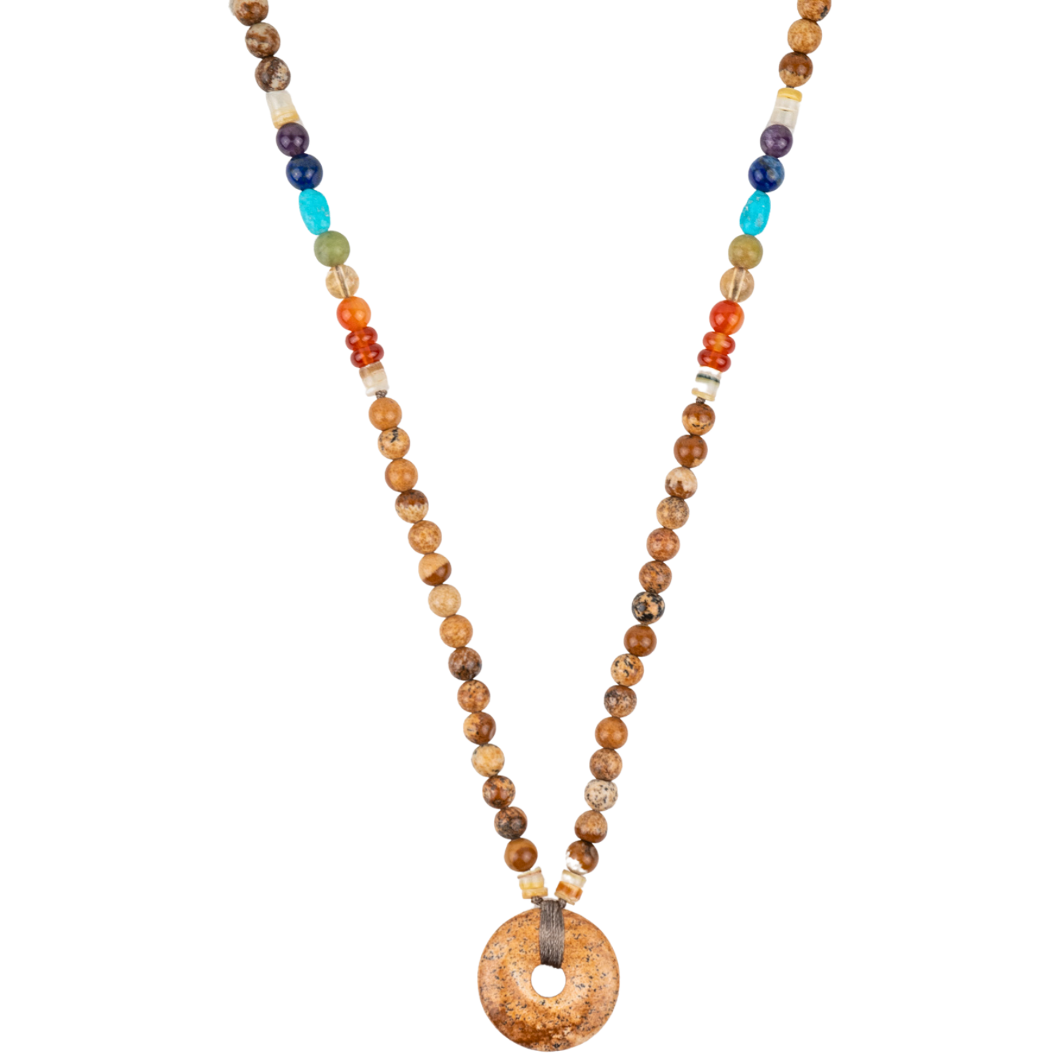 Positive Vibes Necklace | Rainbow Crystal Necklace for Good Luck ...