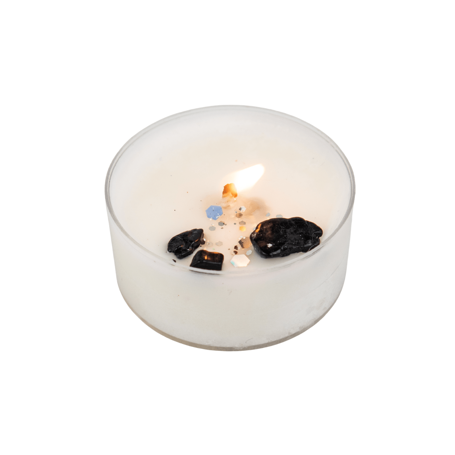 Wealth Tea Light Candles | Wealth Crystal Candle Set – Energy Muse