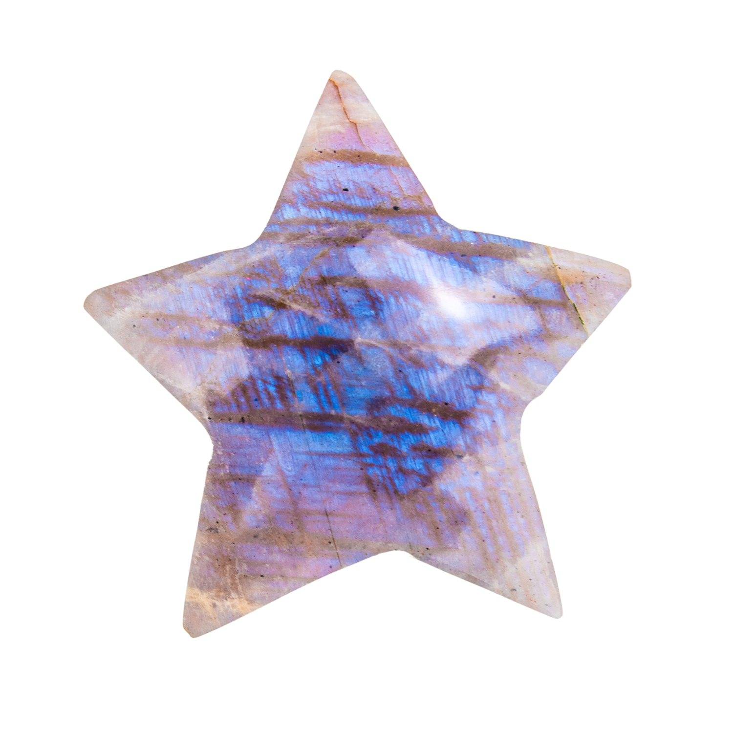 Rainbow Moonstone Star, Shop Rainbow Moonstone at Energy Muse