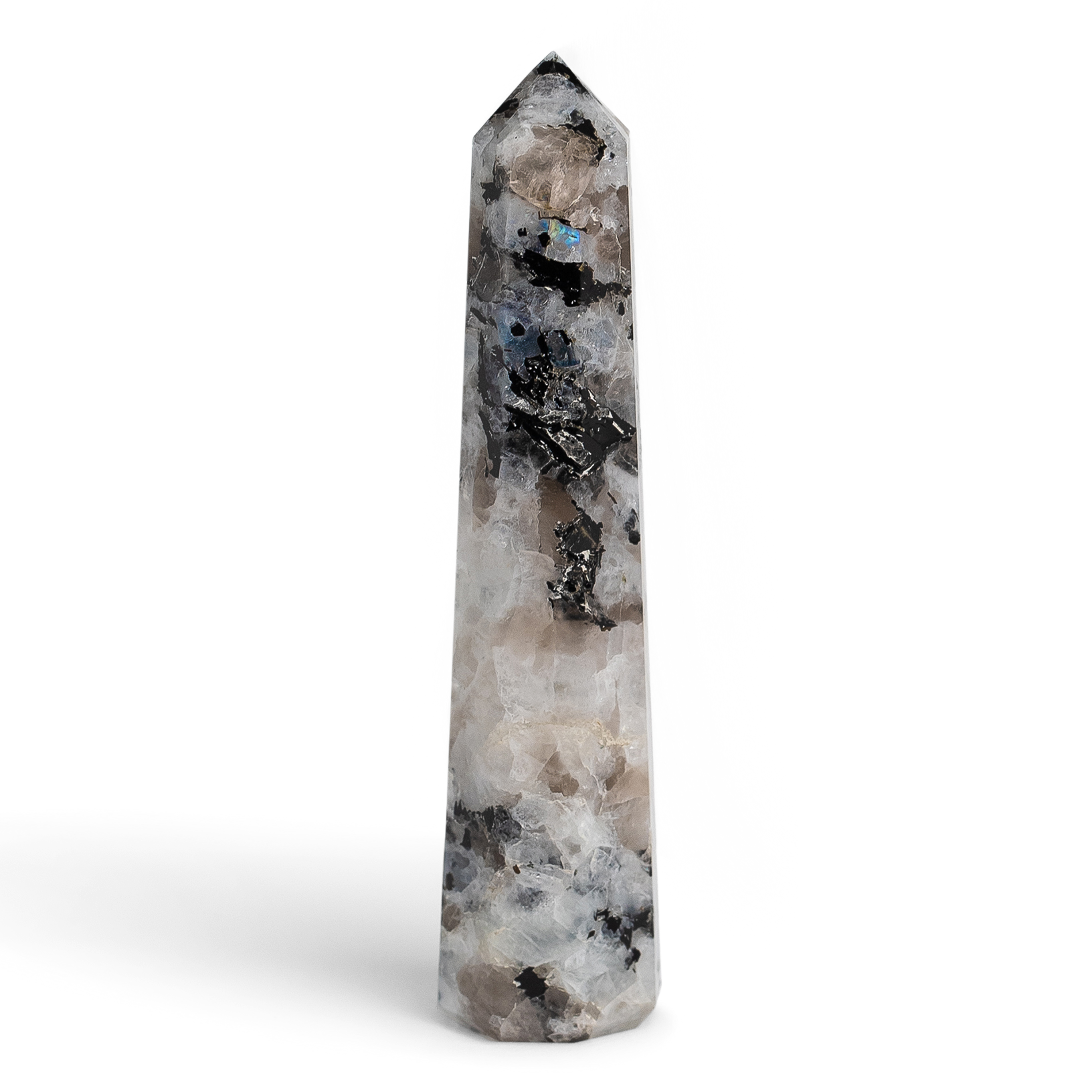 Rainbow Moonstone Point | Shop AAA Moonstone Points from India – Energy ...