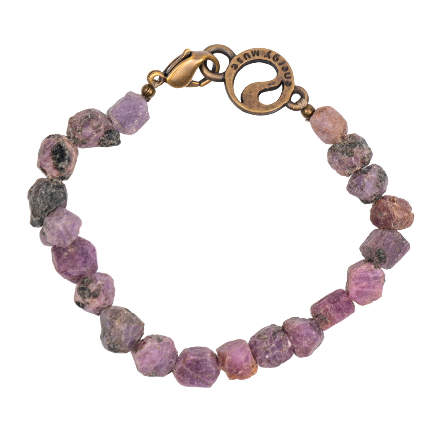 Raw Ruby Bracelet – Energy Muse