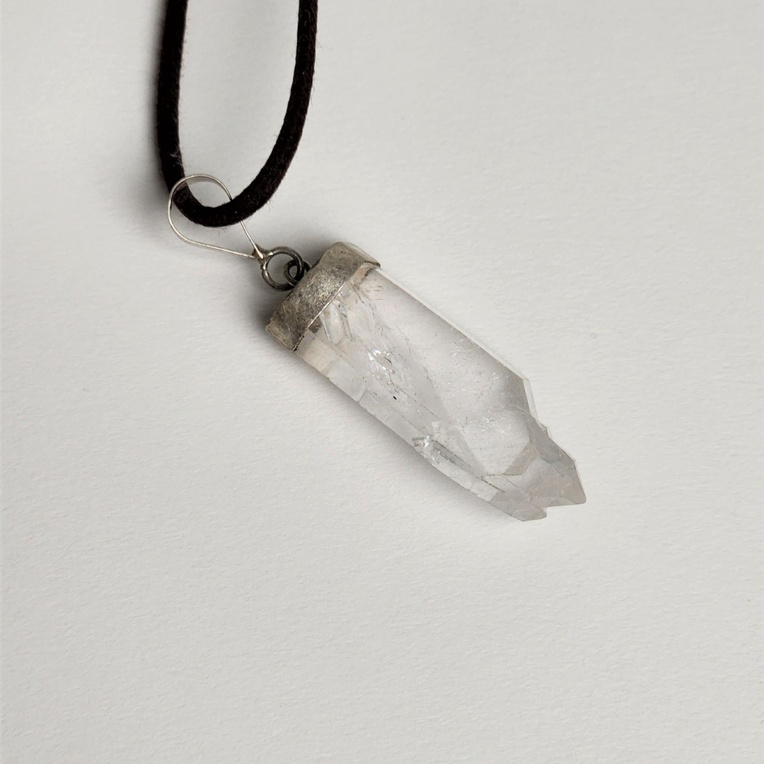 Faden Quartz Pendant Necklace | Shop Quartz Jewelry at Energy Muse