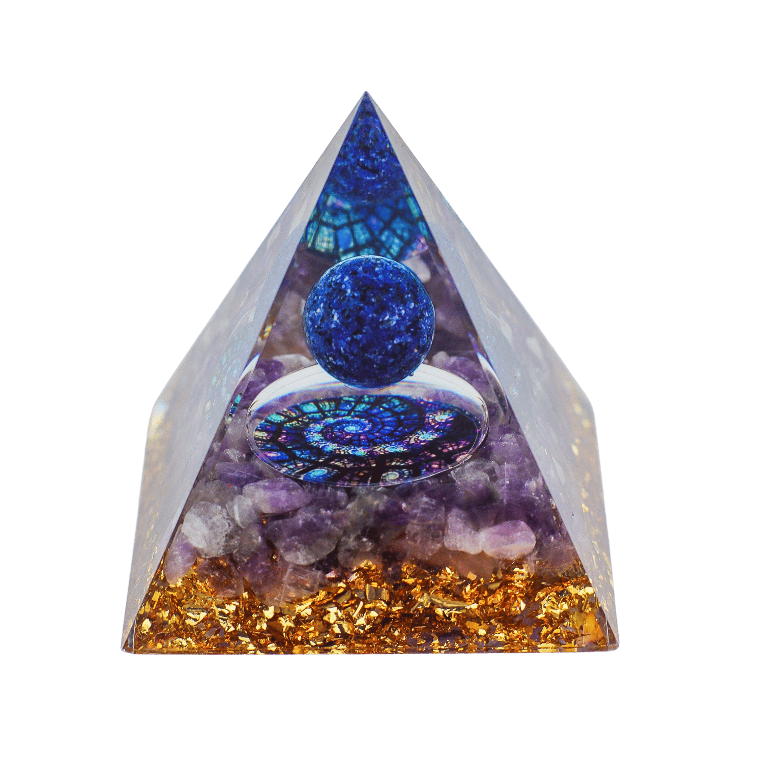 Triple Proteciton Generator Pyramid | Shop Orgones at Energy Muse