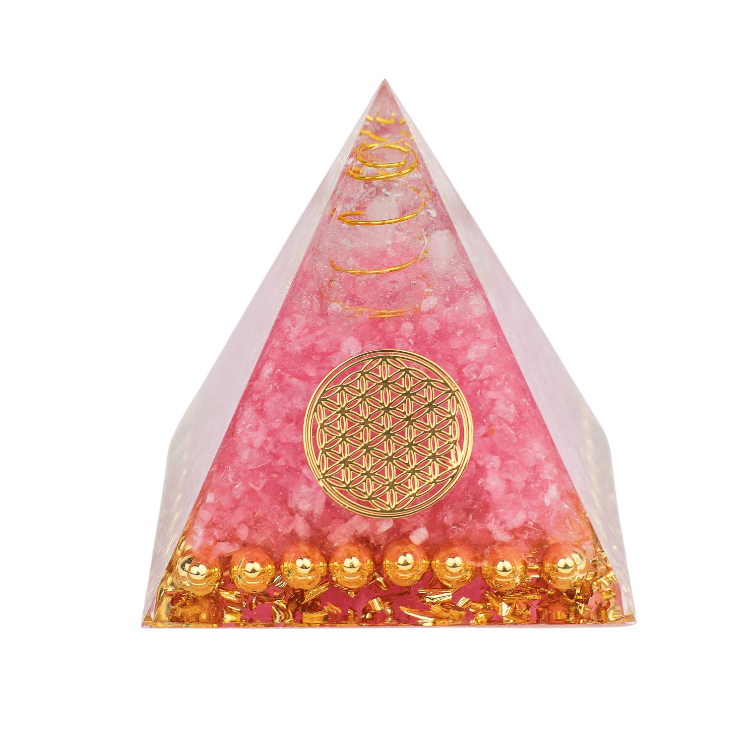 Triple Harmony Generator Pyramid | Shop Orgones at Energy Muse