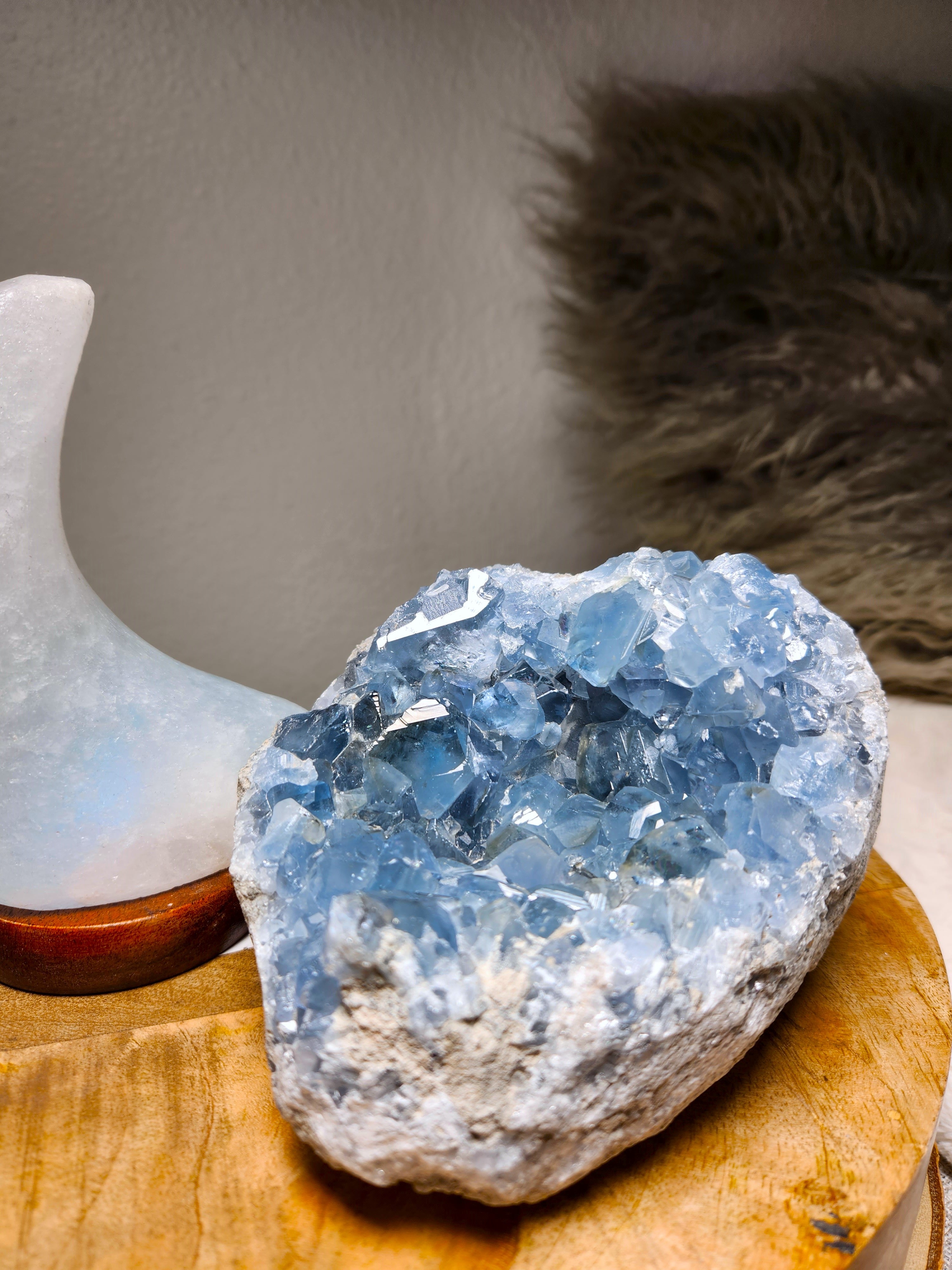 One-of-a-Kind Celestite Freeform Crystal (C) | Shop Celestite at Energy ...