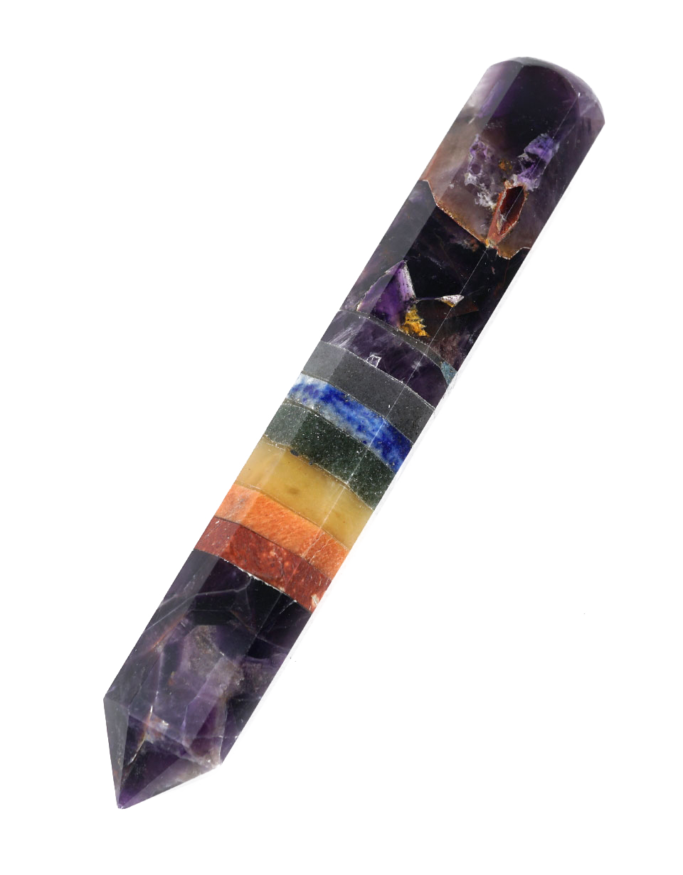 Crystal Chakra Wand | Shop Chakra Crystal Wands from Energy Muse