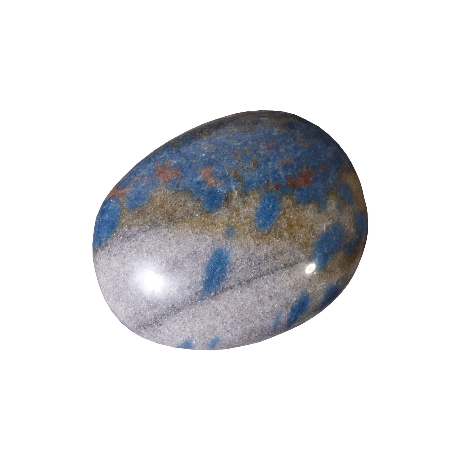 Blue Manganese in Quartz Touchstone | Shop Blue Manganese Quartz at Energy Muse