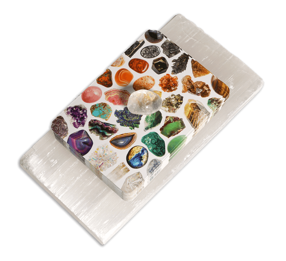 Daily Crystal Inspiration Card Deck | Limited Edition Birthday Crystal ...