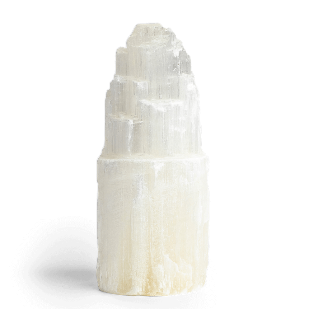 Selenite Lamp | Selenite Crystal Lamp for Sale - Energy Muse