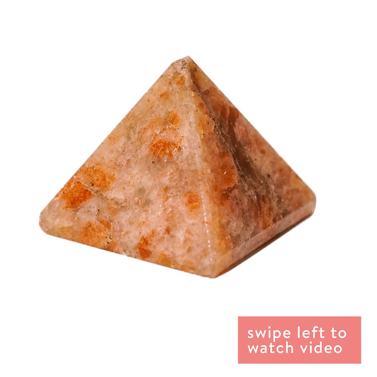 Sunstone Mini Pyramid – Energy Muse